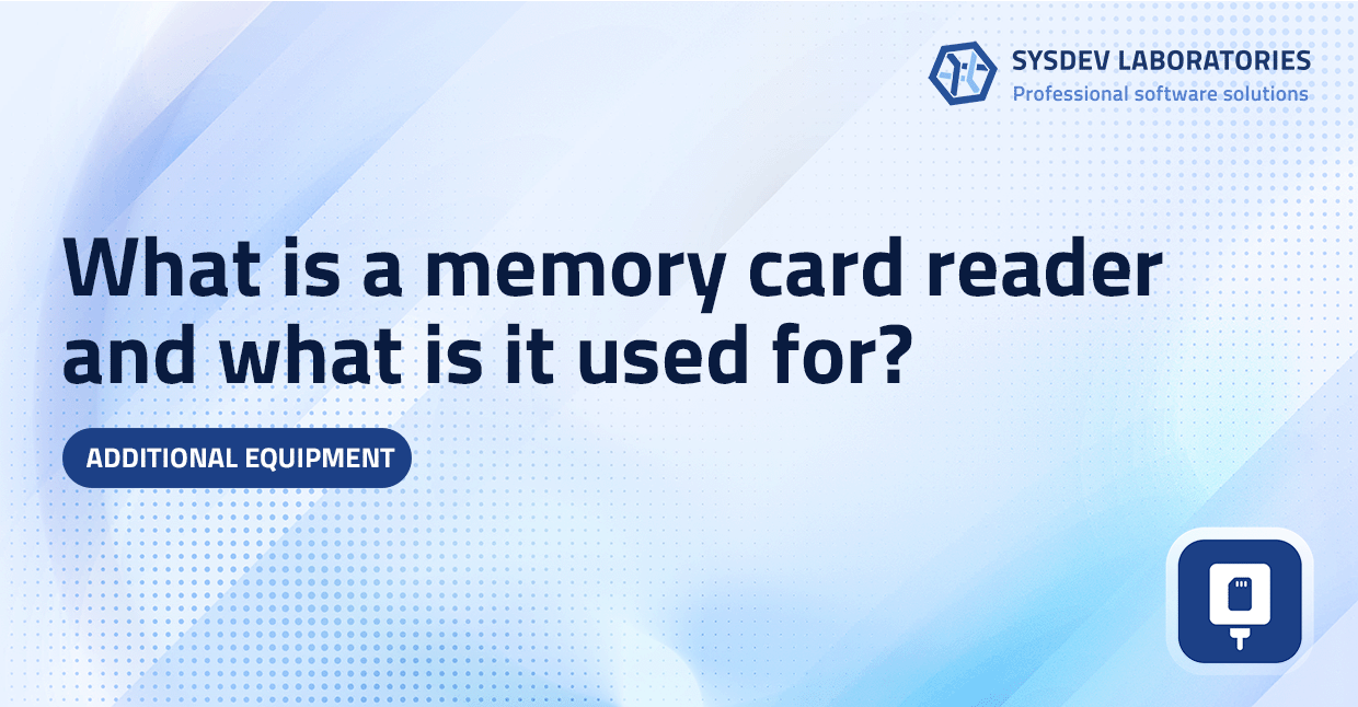 What is a flash card reader and when to use it?