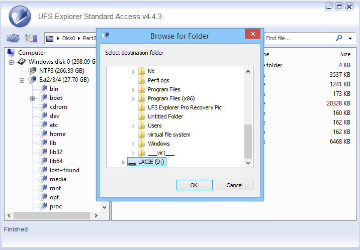 UFS Explorer Standard Access for Windows v. 4